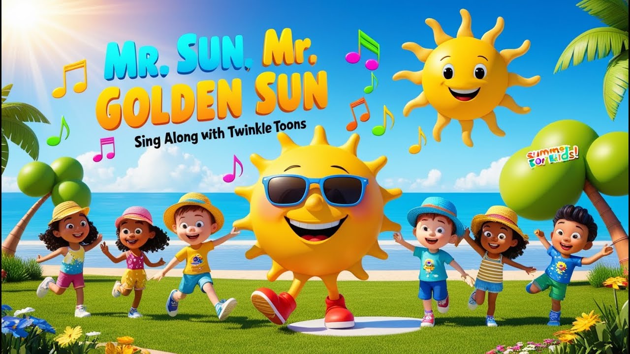 Mr Sun, Sun, Mr Golden Sun ☀️| Kids Songs | Nursery Rhymes - YouTube