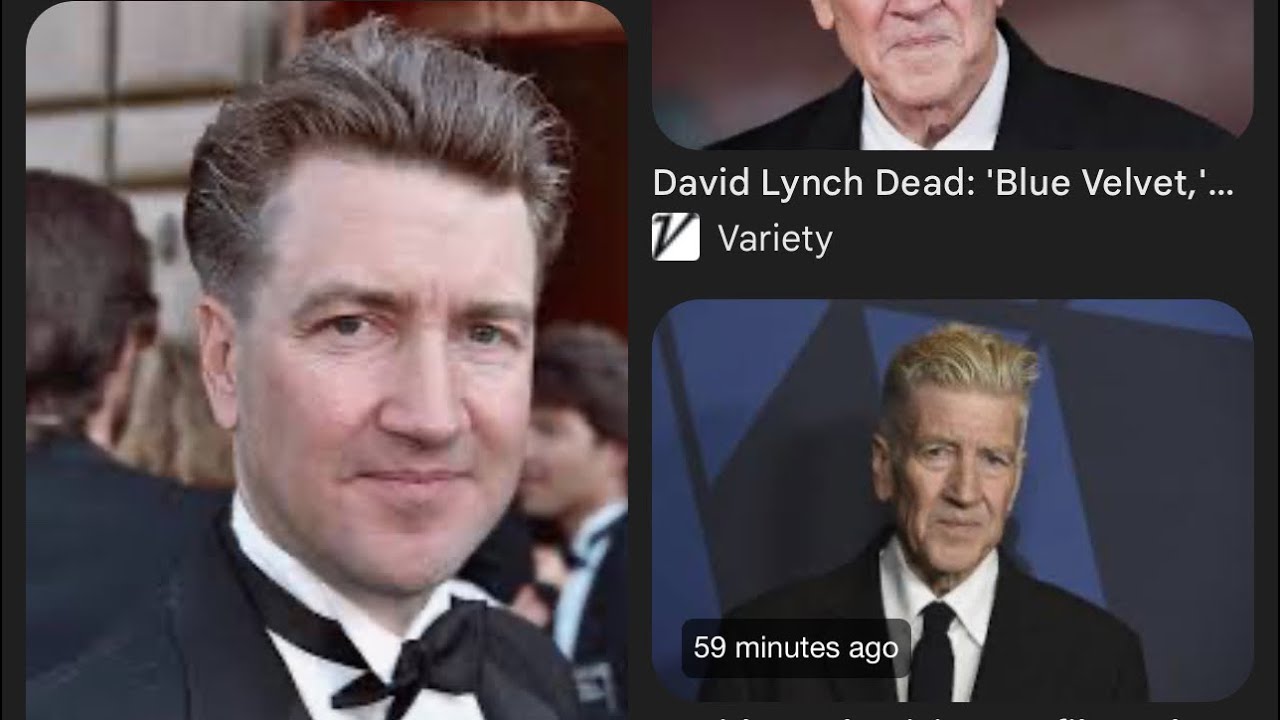 DAVID LYNCH IS ONE OF THE BEST ARTISTS EVER ON EARTH - YouTube