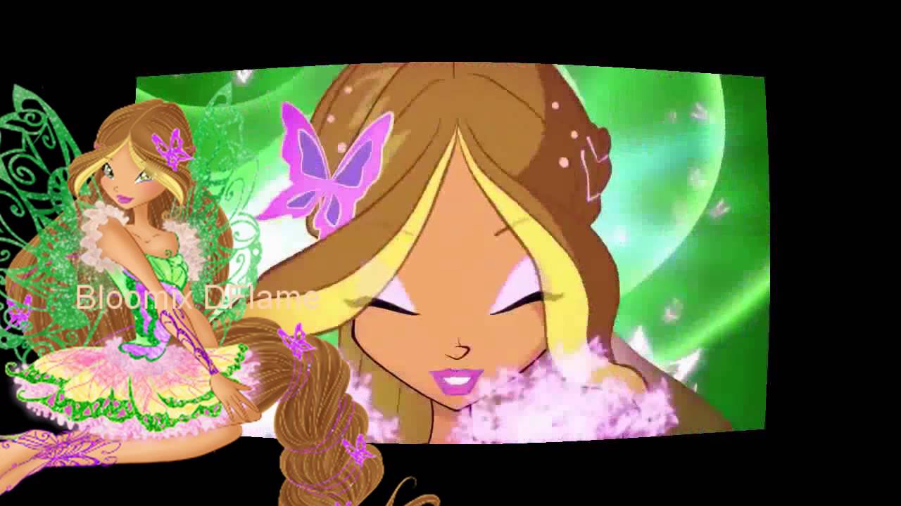Winx Club - Flora Butterflix Transformation HD! - YouTube
