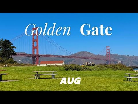 Golden Gate from Marina | Sunny but Foggy - YouTube