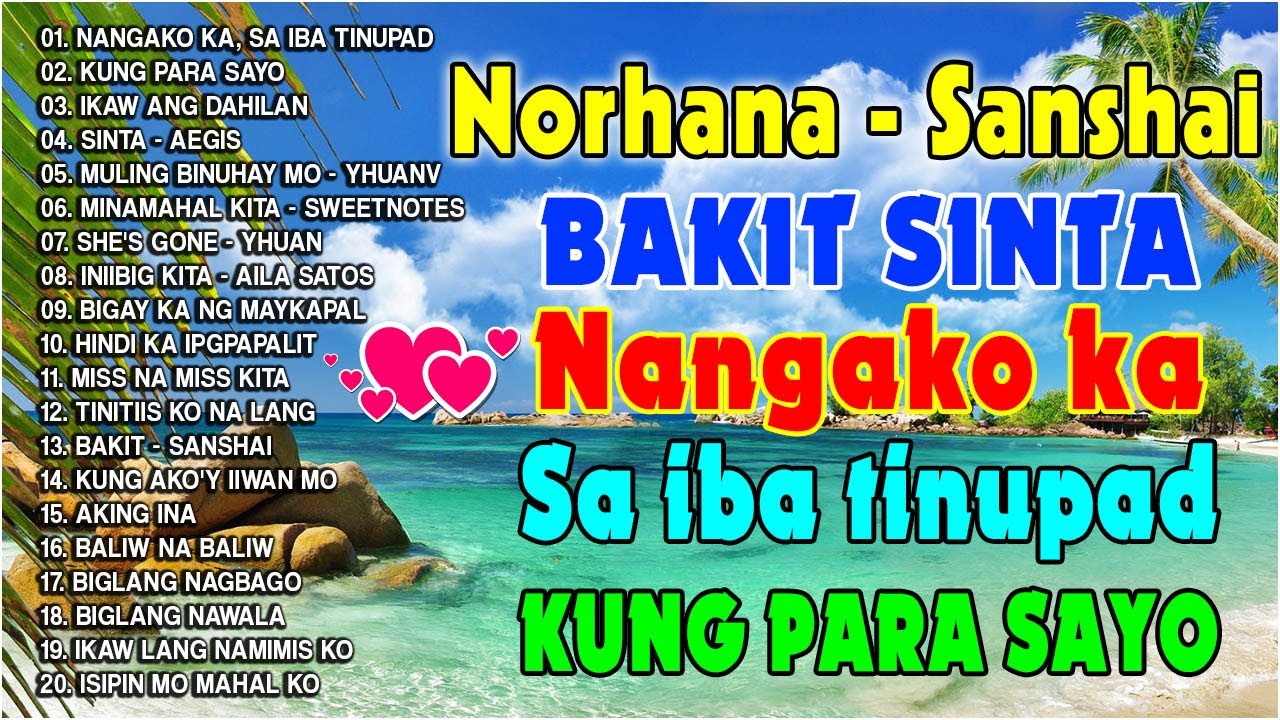 2 Hour Nonstop Sanshai Songs - Sanshai x Norhana Nonstop All Songs ...