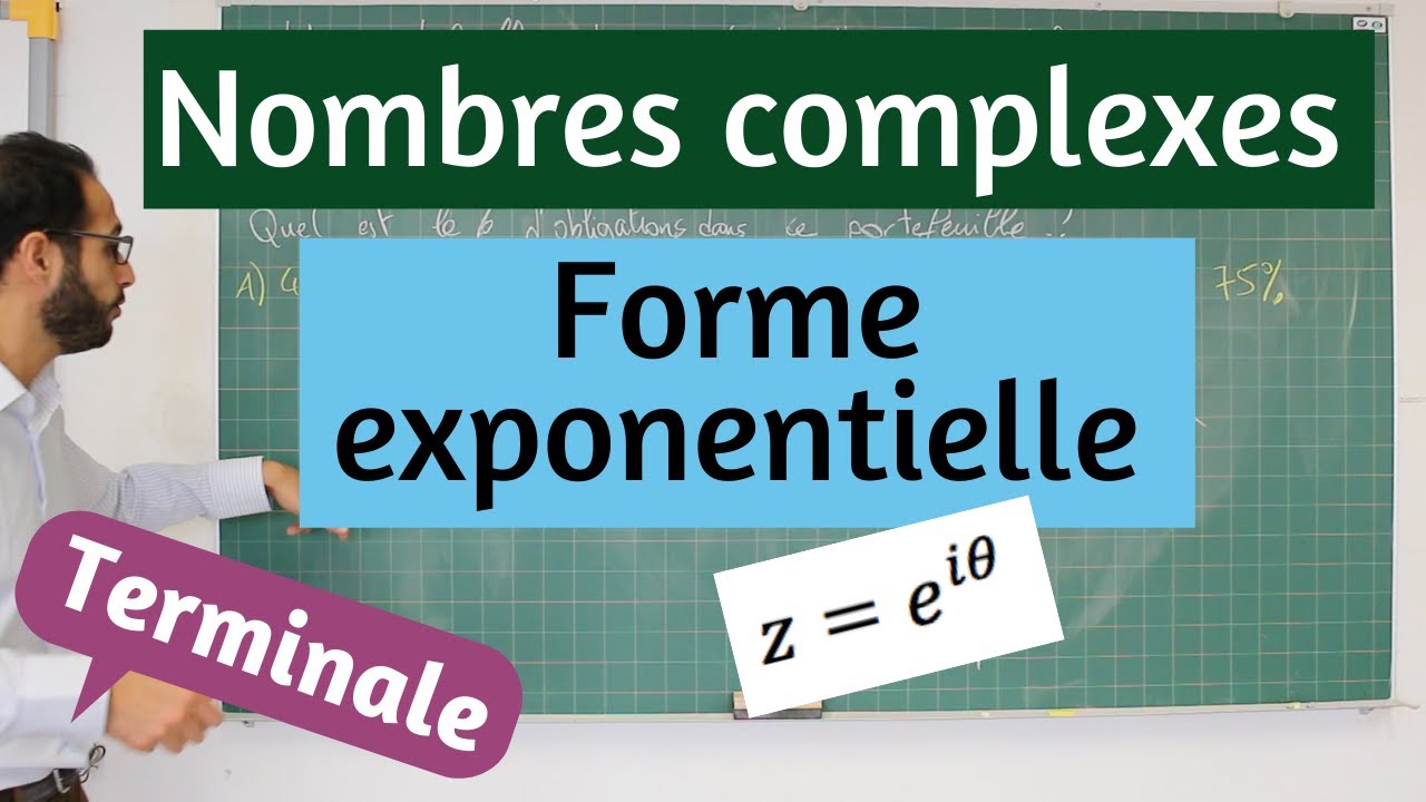 Mettre un complexe sous forme exponentielle - YouTube