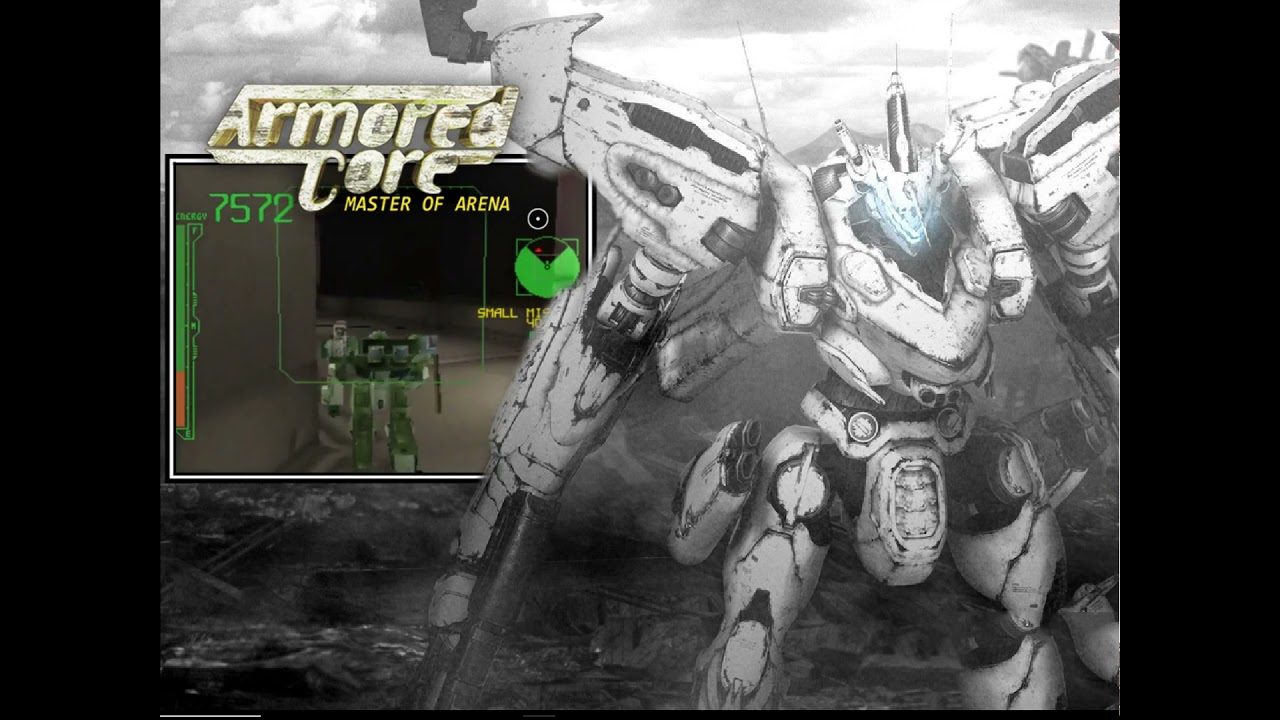 Armored Core Master of Arena USA Disc 1 - Playstation (PS1/PSX) - YouTube