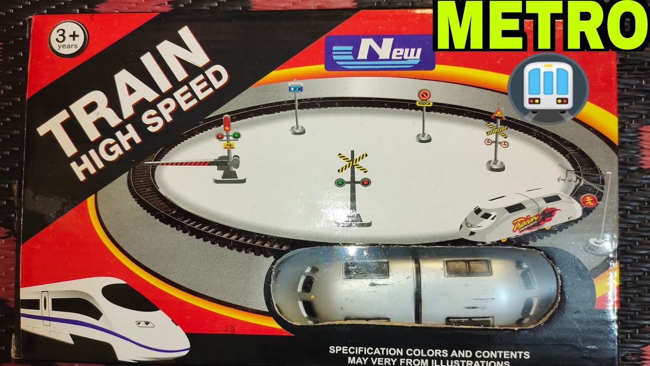 #Metro HIGH SPEED METRO BATTERY Operated METRO SET🚇.TOY METRO ...