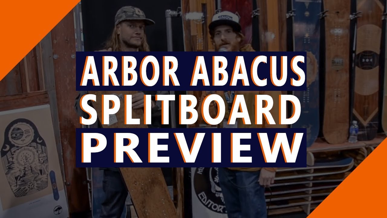Arbor Abacus Splitboard Preview - YouTube