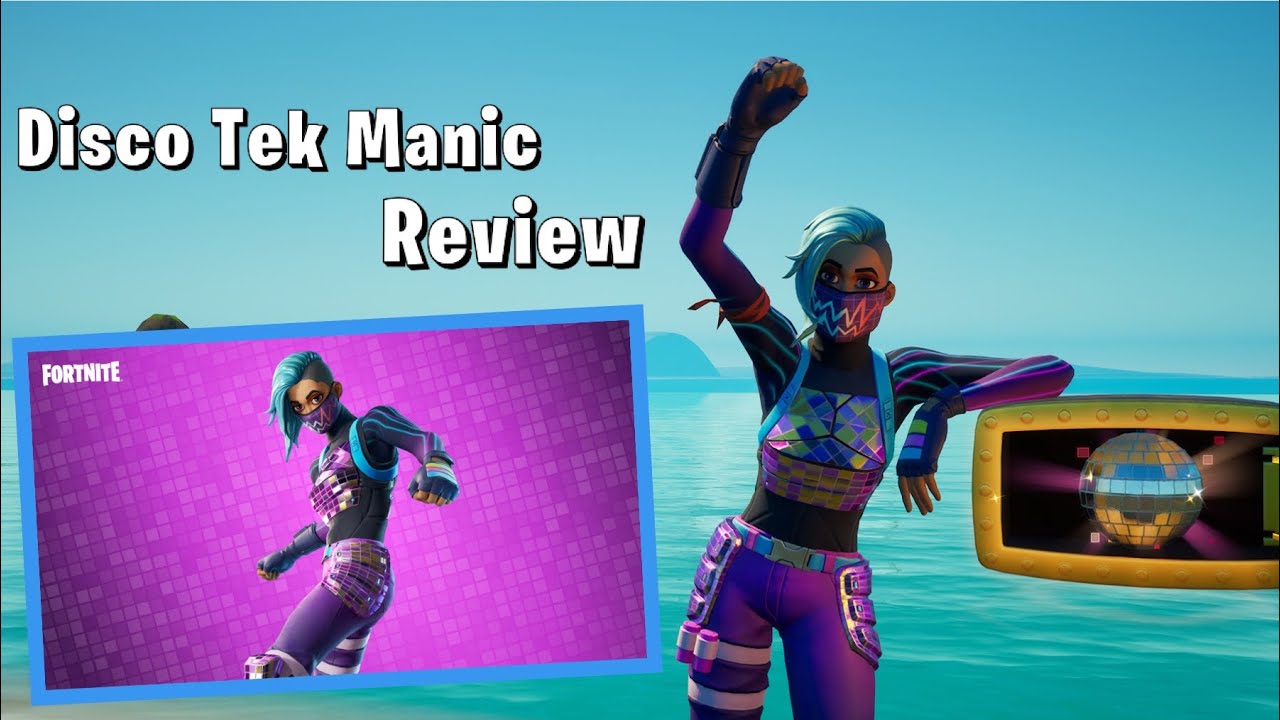 Disco Tek Manic Review | Item Shop Skin - YouTube