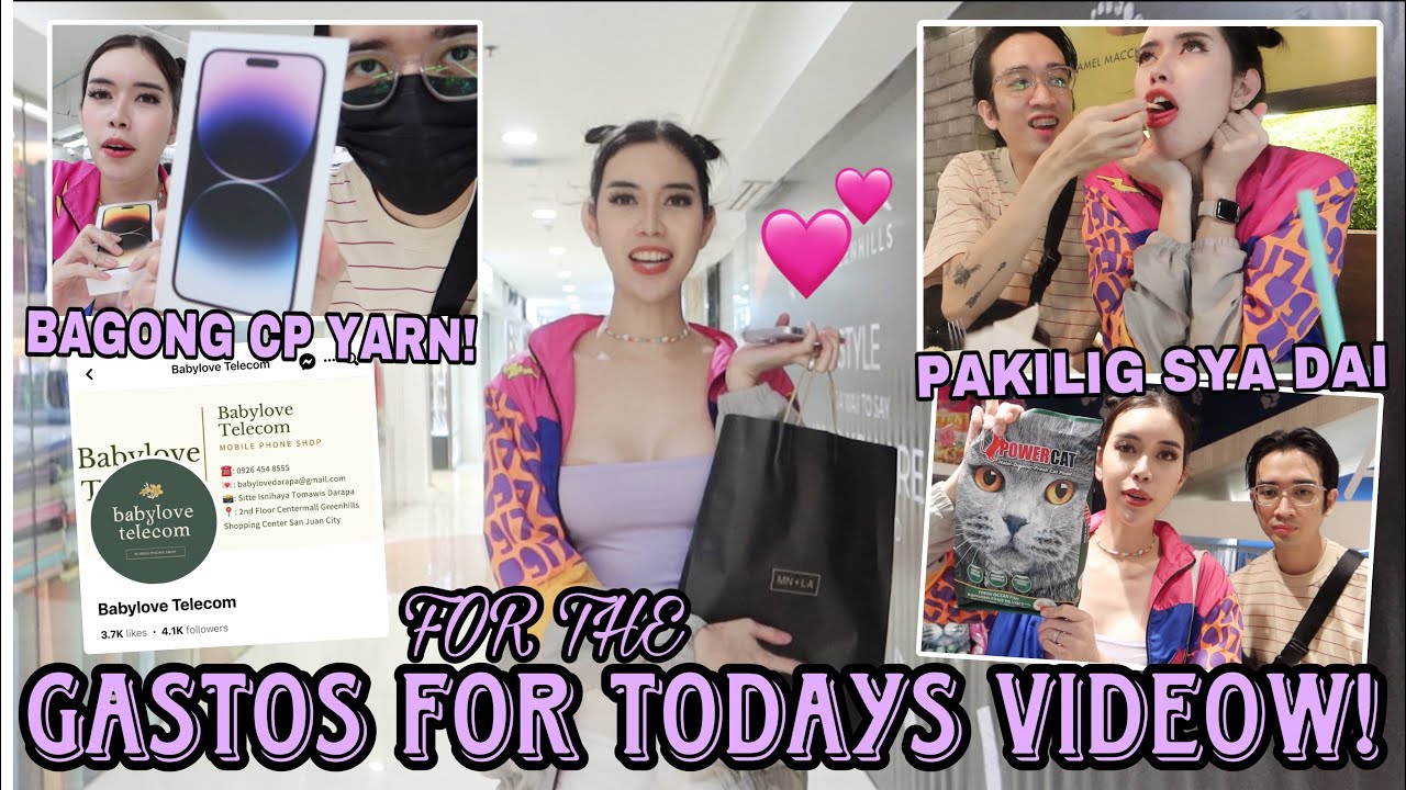 FOR THE GASTOS ANG AKLA NEW PHONE KAMI NI CARLO + PAKILIG DAY GALGALAN ...