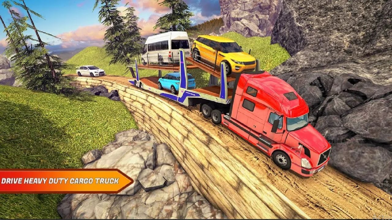 Offroad Transporter Car Trailer Parking Drive #2 | Android Gameplay ...