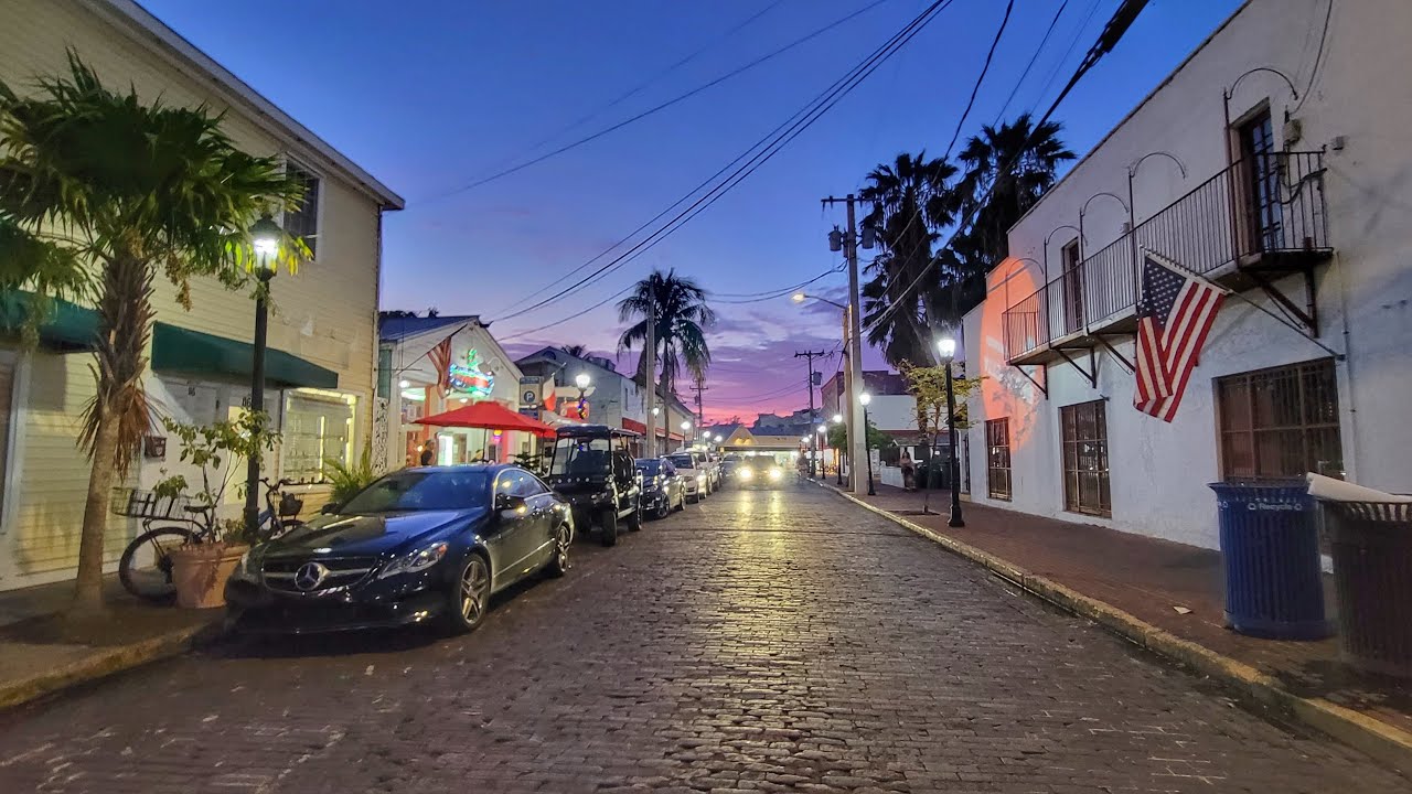 Key West Evening Walk & Sunset - LIVE - YouTube