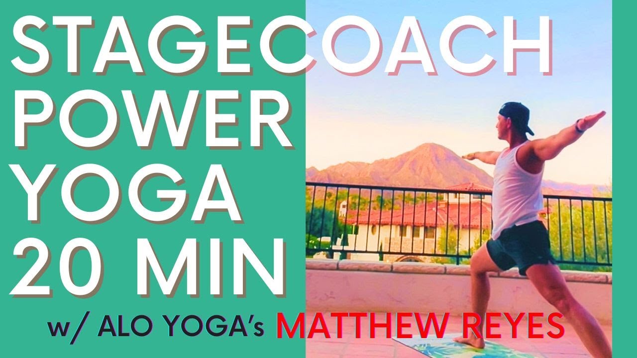 20 min POWER YOGA FLOW w/ Pop & Country MUSIC from COACHELLA w/ ALO ...