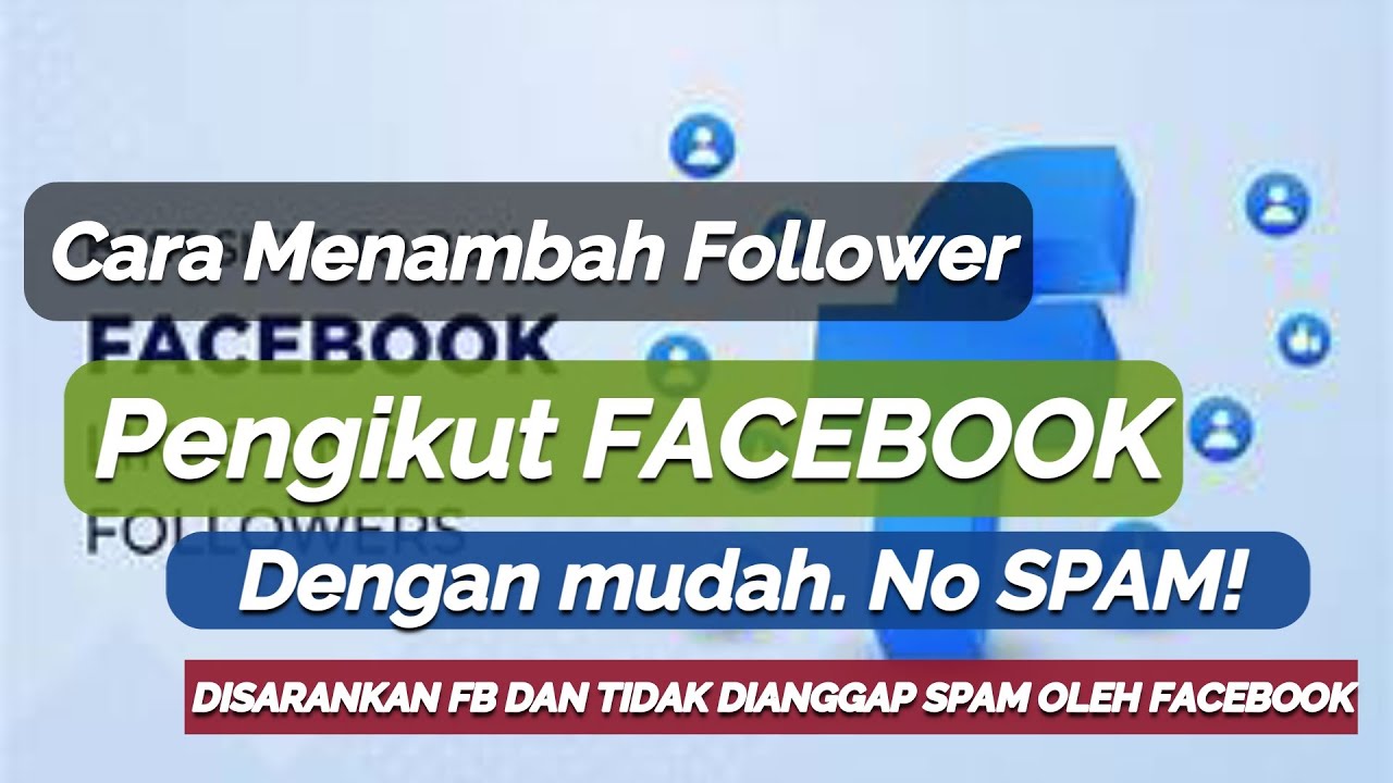 Cara Menambah Follower Facebook dengan mudah dan tidak dianggap SPAM|Cara Undang Follower Baru ...