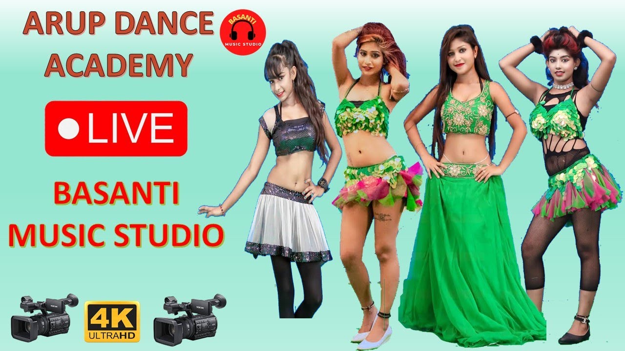 Arup Dance Academy LIVE // Basanti Music Studio #viral #dance #viralvideo - YouTube