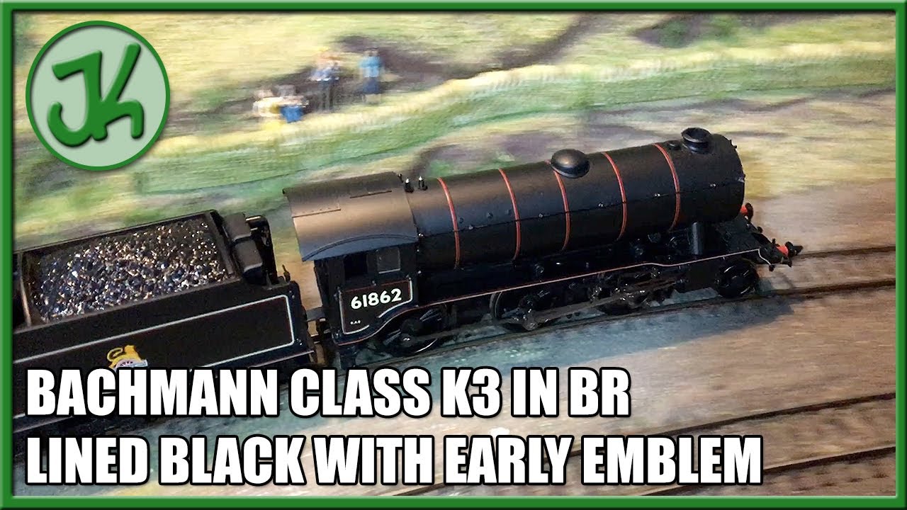 Bachmann's Budget Beauty! - Class K3 in Br Lined Black with Early ...