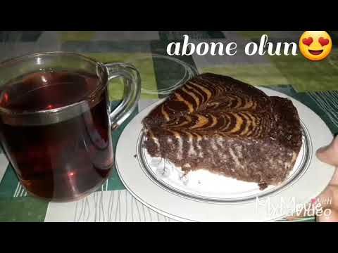 ÇOX YUMŞAQ VƏ LƏZZƏTLİ  🍰ZEBRA KEKSİ RESSEPTİ🍰
