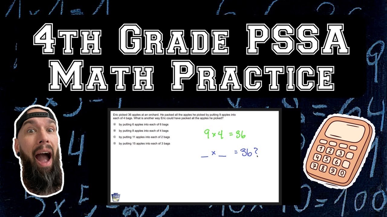 4th Grade PSSA Math Help - Multiplication Word Problem - YouTube
