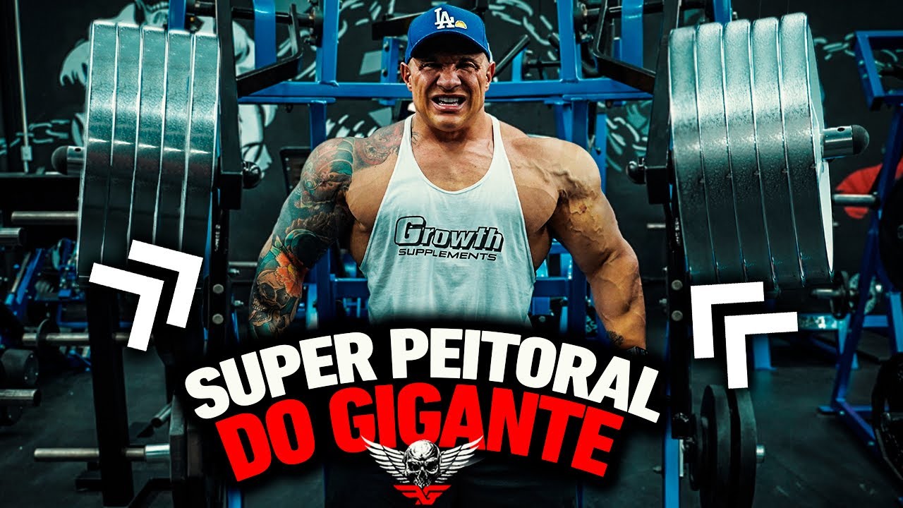 FABIO GIGA PASSA O SEGREDO PARA CRESCER O PEITORAL - YouTube