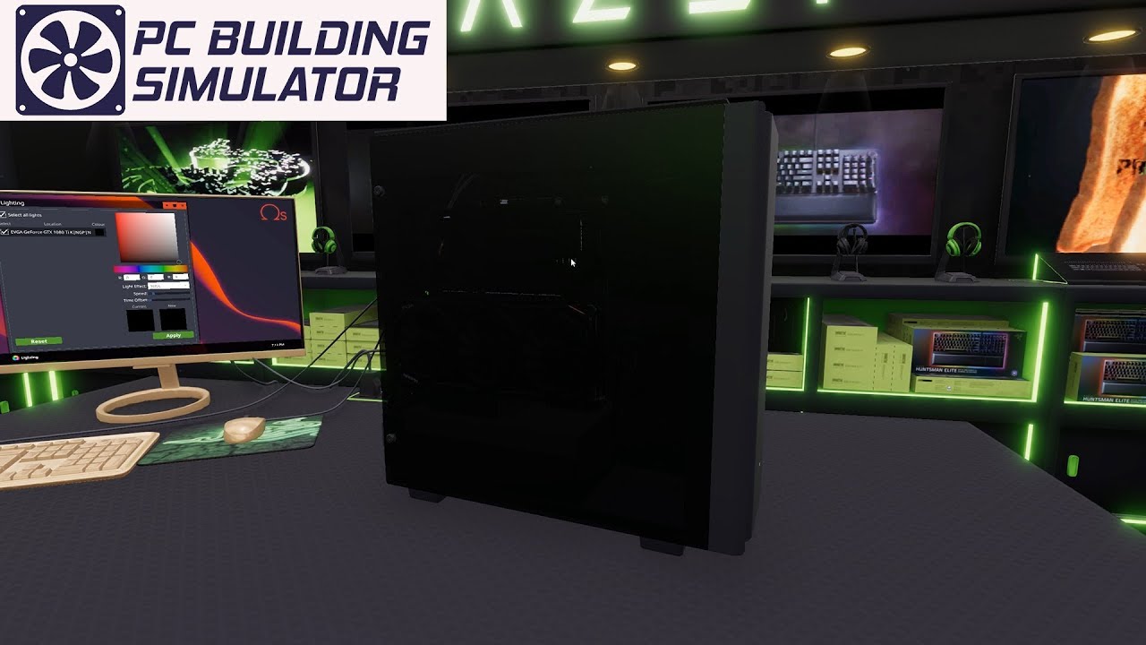 Building A BLACKED OUT PC | PC Building Simulator - YouTube