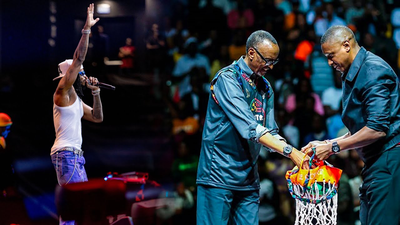 Diamond Platinumz yahuye na Perezida Kagame||amateka ya HE Paul kagame ...