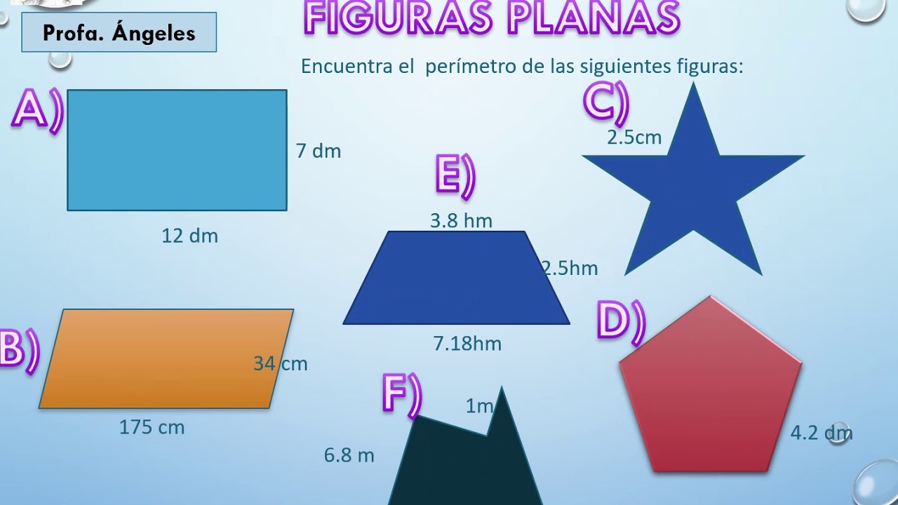 CONCEPTO DE PERIMETRO DE FIGURAS PLANAS MAESTRA ANGELES - YouTube