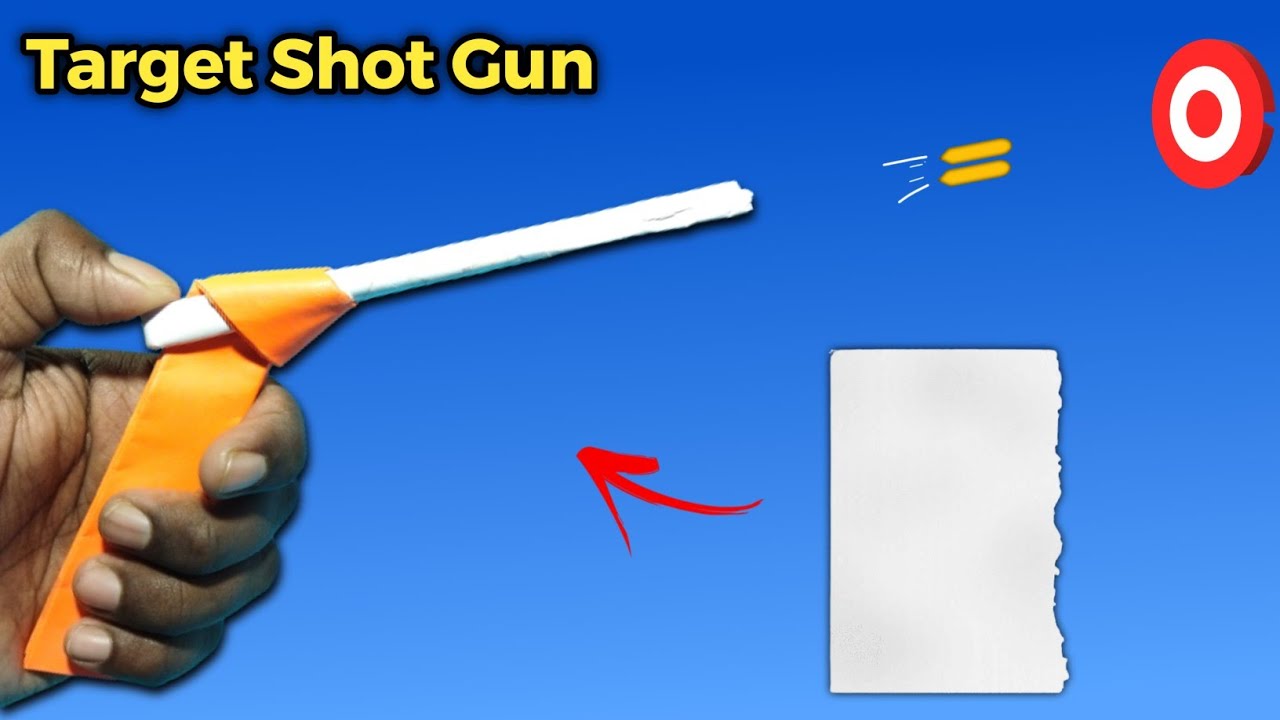 How To Make Gun With Paper Without Glue How To Make Paper Gun Easy How To Make Gun With Paper Without Glue How To Make Paper Gun Easy