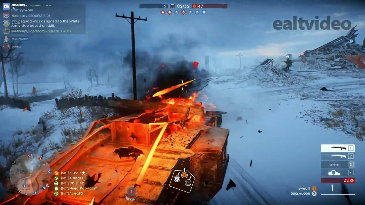 BF1 Bronzed Landship Super Rare Skin Gameplay - YouTube