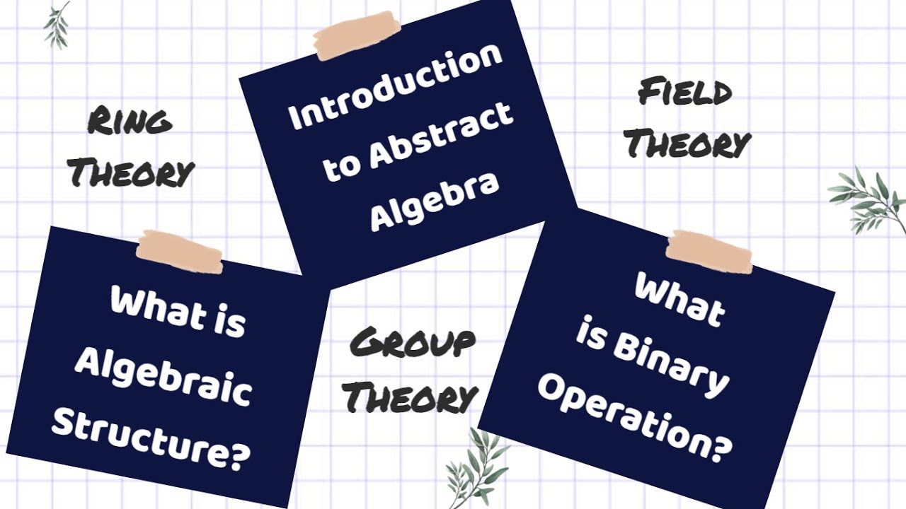 Introduction to Abstract Algebra| What is Algebraic Structure| What is ...