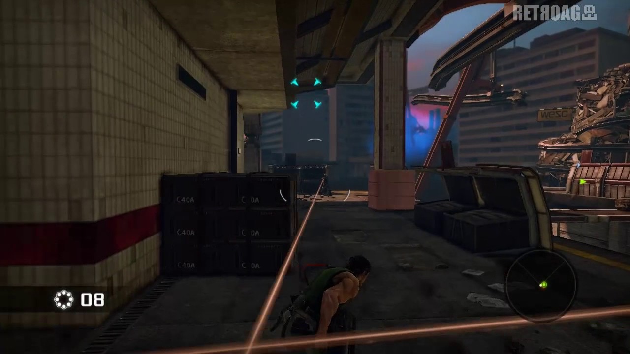 Bionic Commando [PC Win, PS3, X360] Flood Hiker Gameplay Promo Video ...