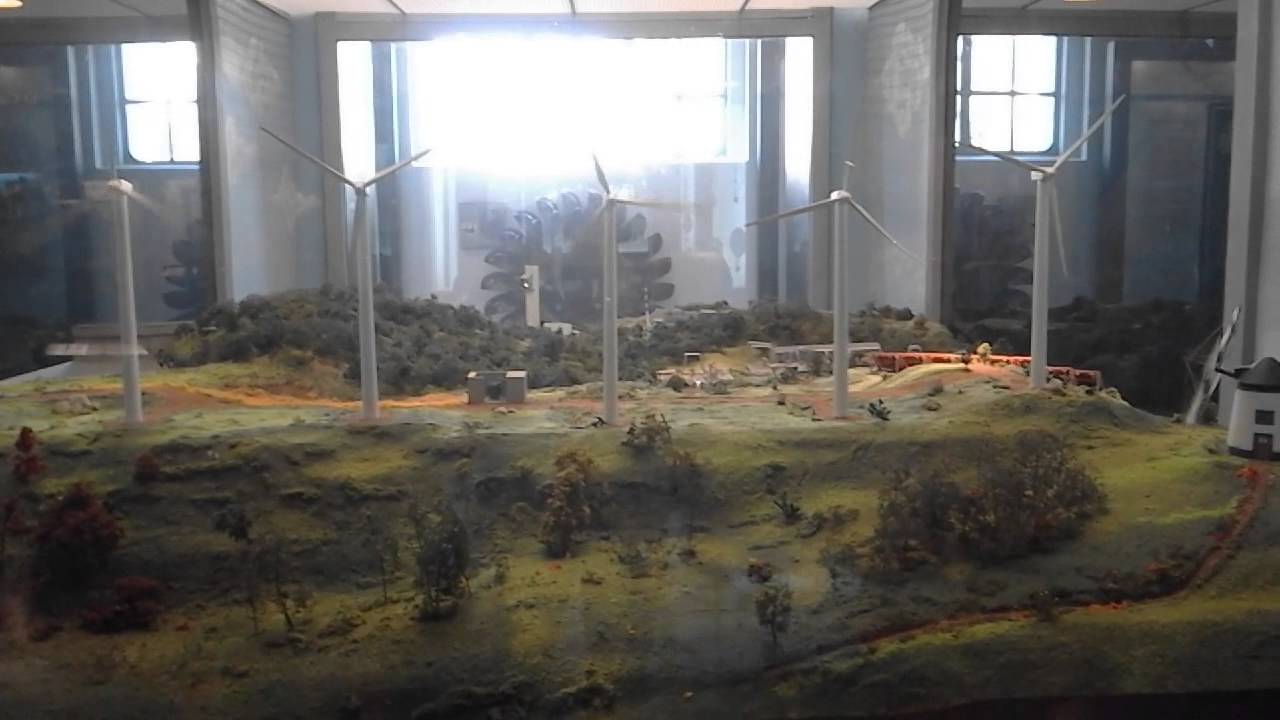 Diorama of Wind Turbine - YouTube