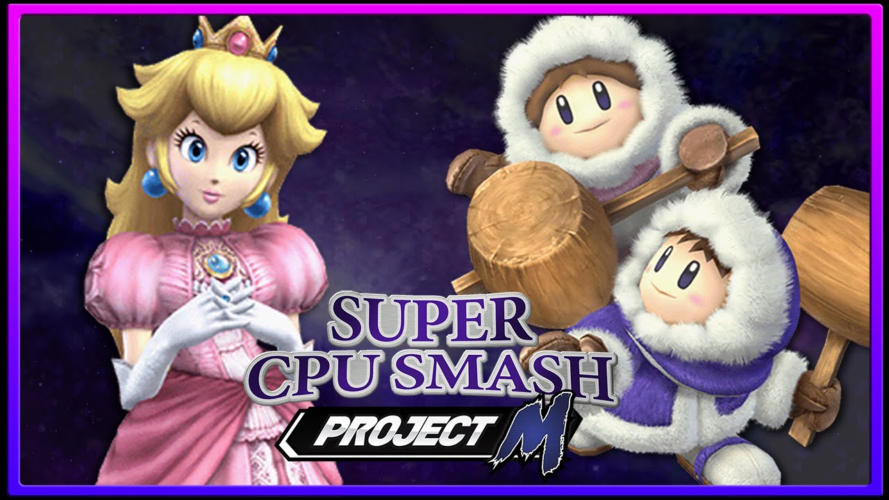Super CPU Smash PM | Peach Vs Ice Climbers - YouTube