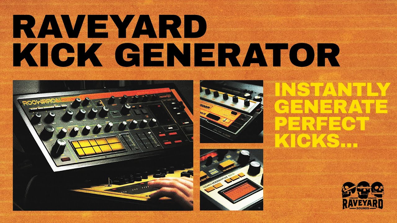 INSTANTLY Make Better Kicks Using The RAVEYARD Kick Generator Ableton ...