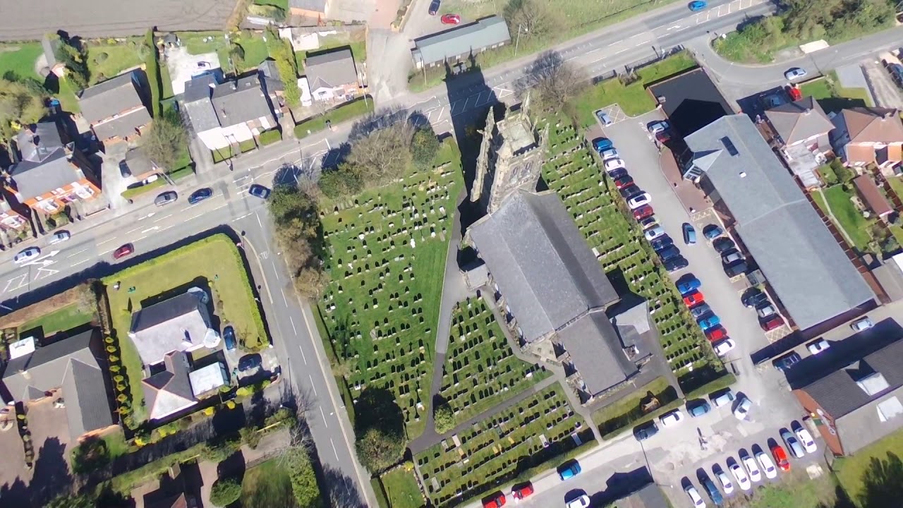 Christ Church Aughton Drone video - YouTube