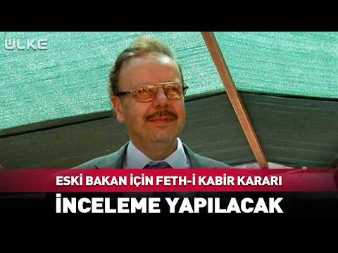 Eski Ulaştırma Bakanı Arif Ahmet Denizolgun'un Kabri Açılacak! #sondakika