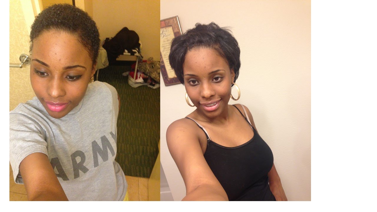 6 Month Post Big Chop Natural Hair Journey - YouTube