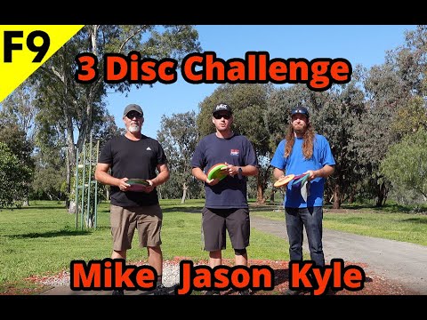 3 Disc Challenge at Huntington Beach Disc Golf Course! (Front 9) - YouTube