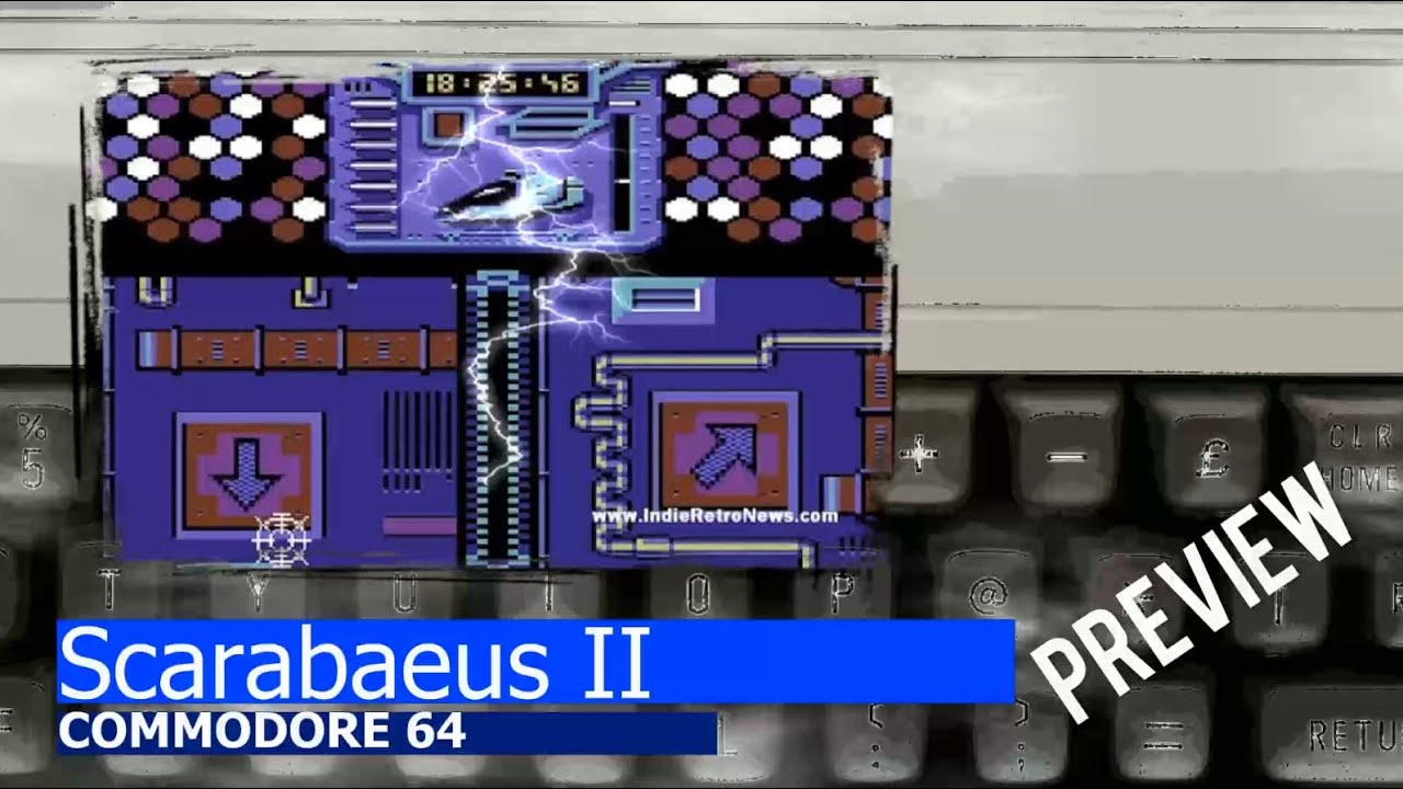 Commodore 64 -=Scarabaeus II=- preview - YouTube