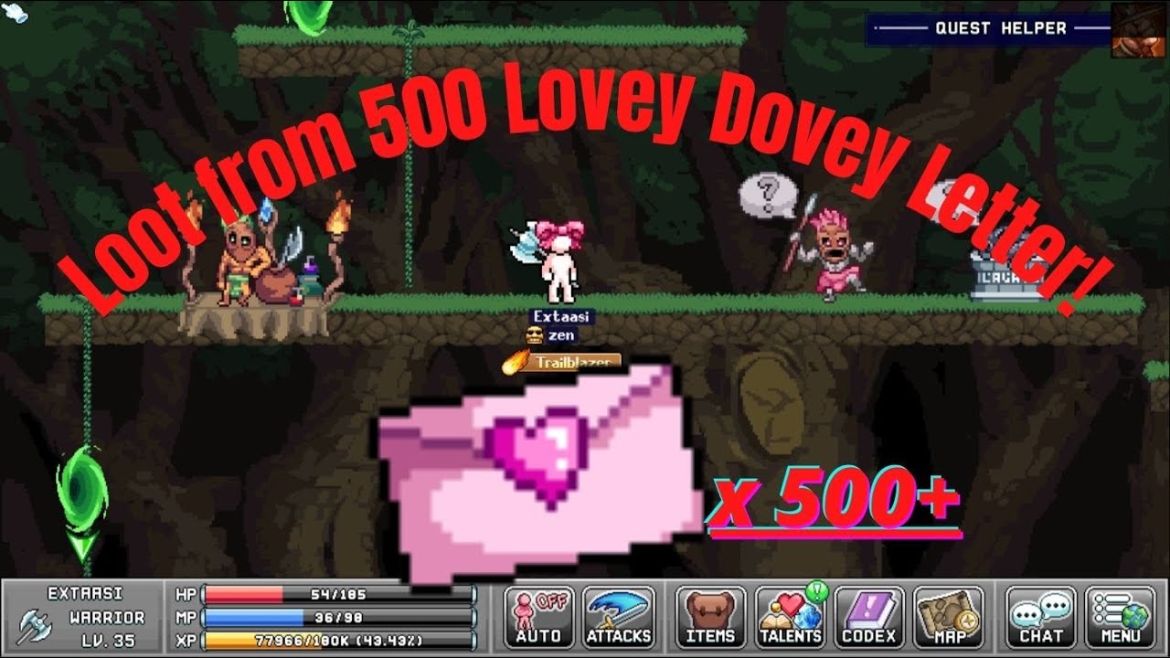 500+ Lovey Dovey Letters! | Legends Of IdleON! - YouTube