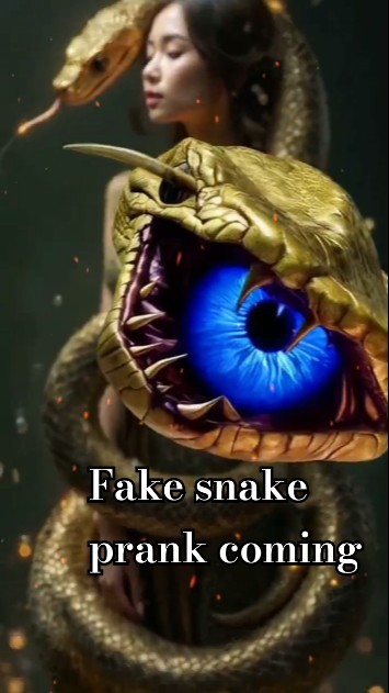 snake prank is coming #ai #snacks #hybrids #animals #funnyvideo #fusion ...