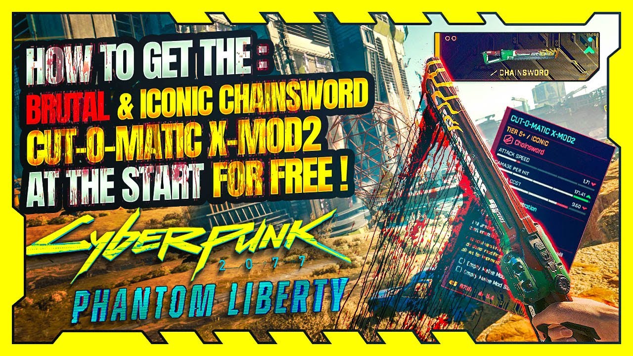 Cyberpunk 2077: Phantom Liberty - How to get the iconic CUT-O-MATIC X ...