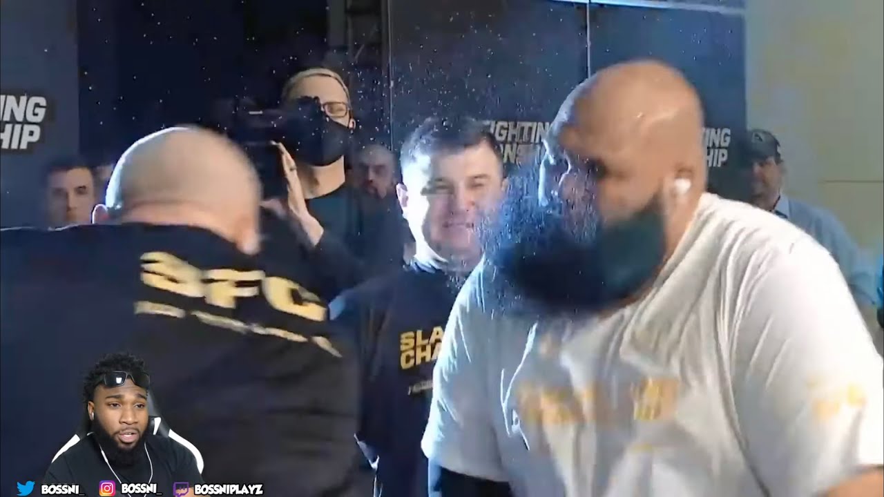 SLAP BRO SLEEP! BOSSNI REACTS TO SLAP FIGHTING CHAMPIONSHIP - YouTube