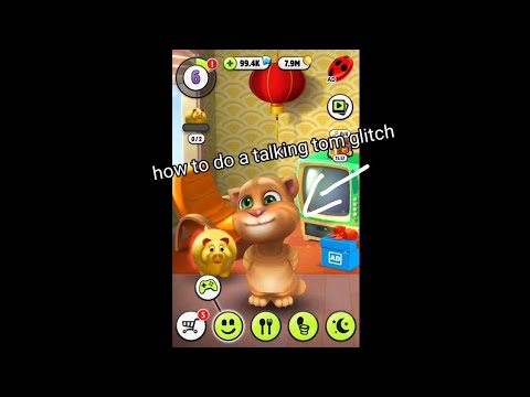 How do a talking tom glitch and download in a talking tom old version ...