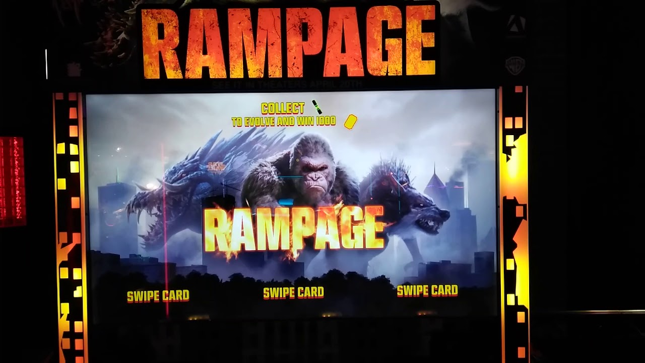 Rampage the movie, based on Midway games - YouTube