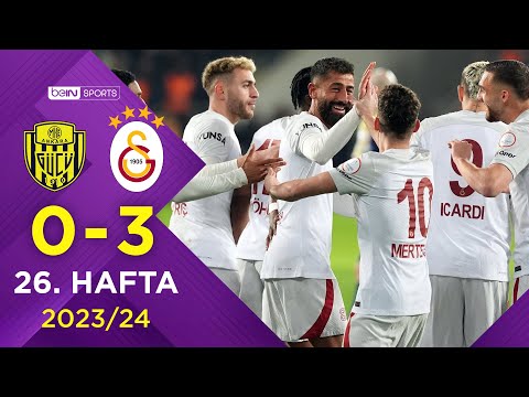 MKE Ankaragücü (0-3) Galatasaray | 26. Hafta - Trendyol Süper Lig 2023/2024