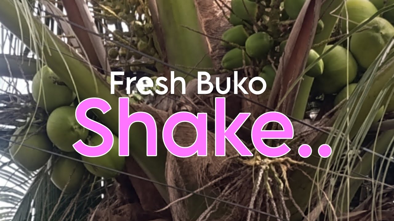 Live | Very Refreshing and Satisfying Buko Shake - YouTube