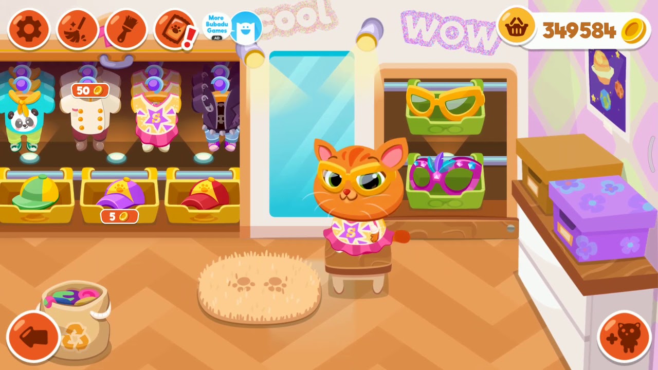 Bubbu school - My Cute Animals - YouTube