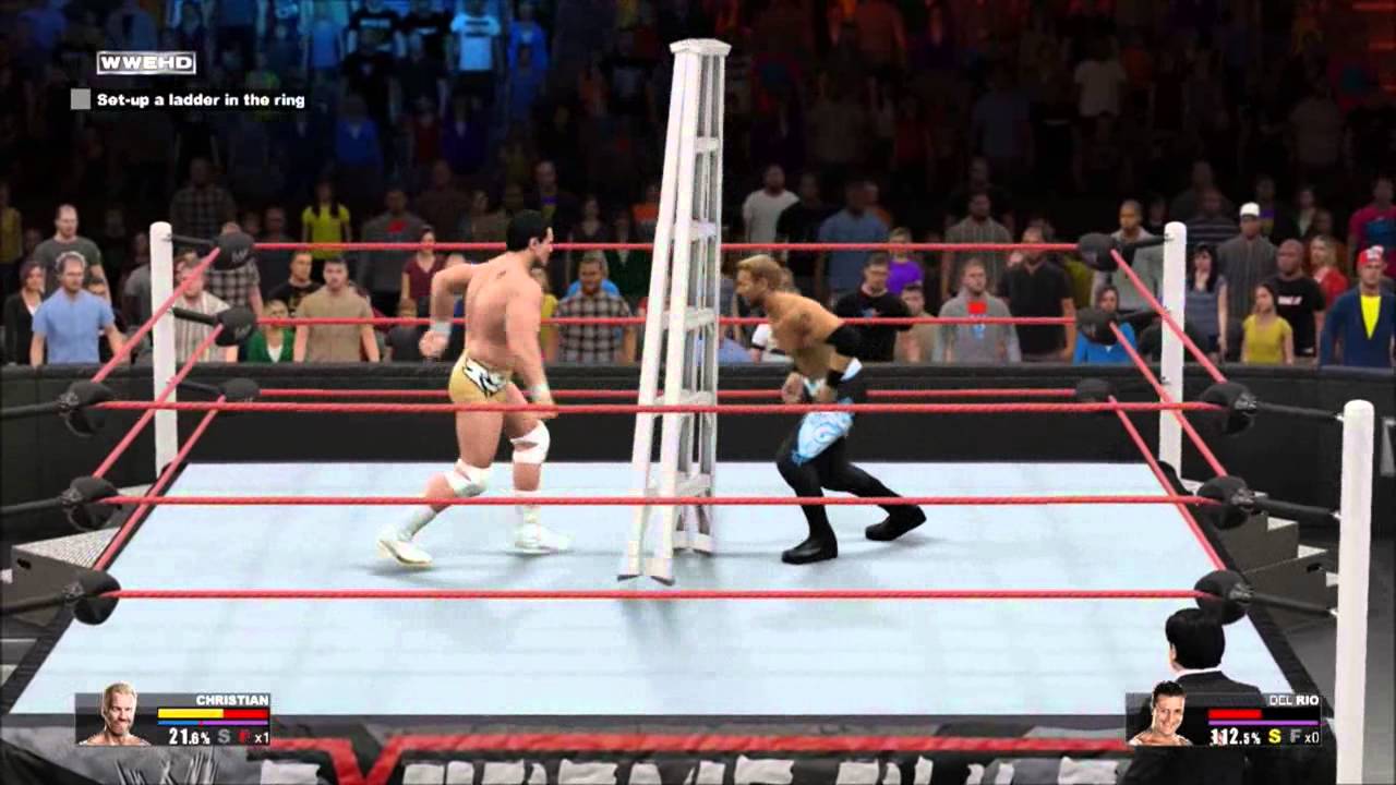 WWE 2K15 One More Match Showcase Ep. 1 - CHRISTIAN WINS WORLD TITLE ...