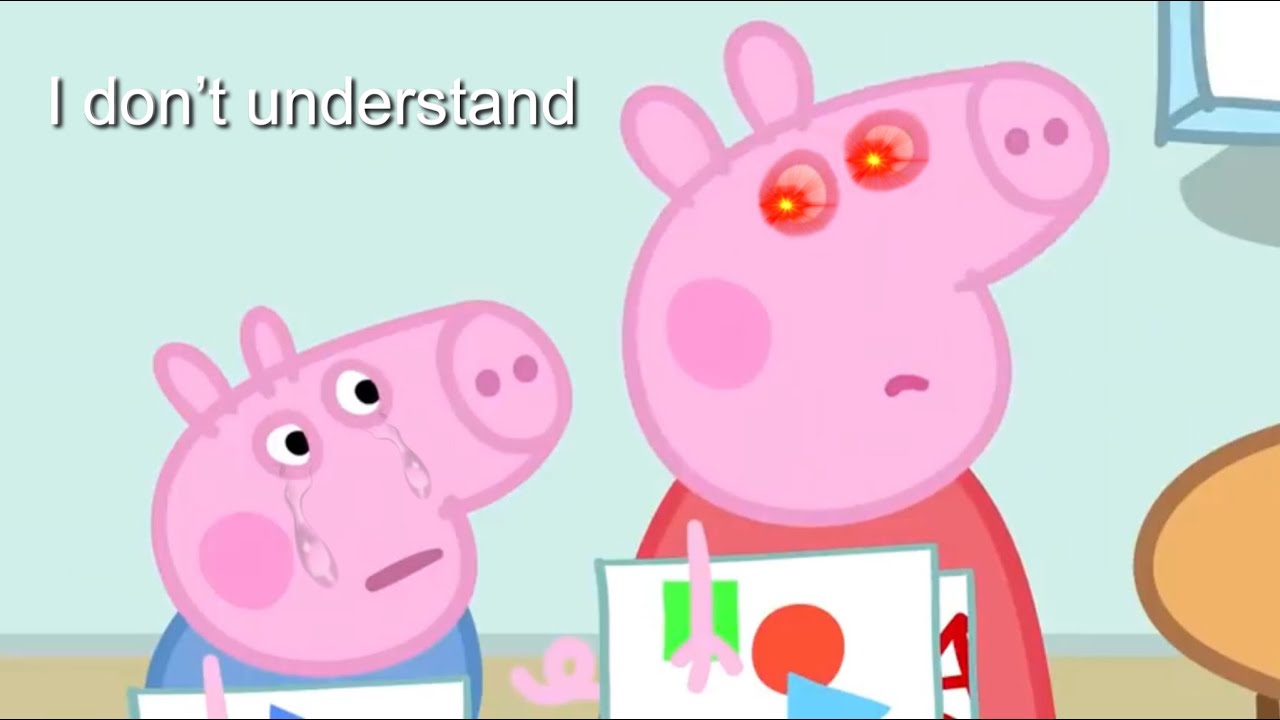 FUNNY MOMENTS IN PEPPA PIG - YouTube