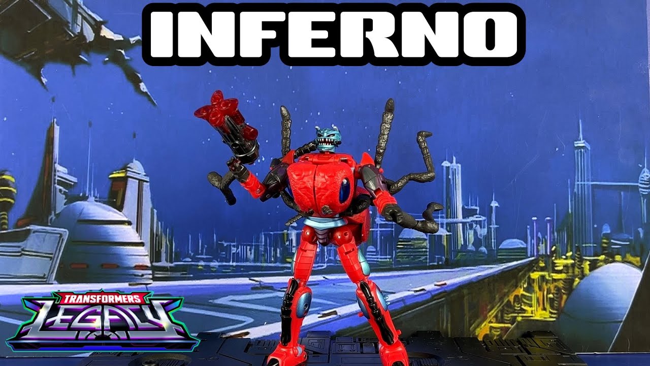 Transformers Legacy Predacon INFERNO Review - YouTube