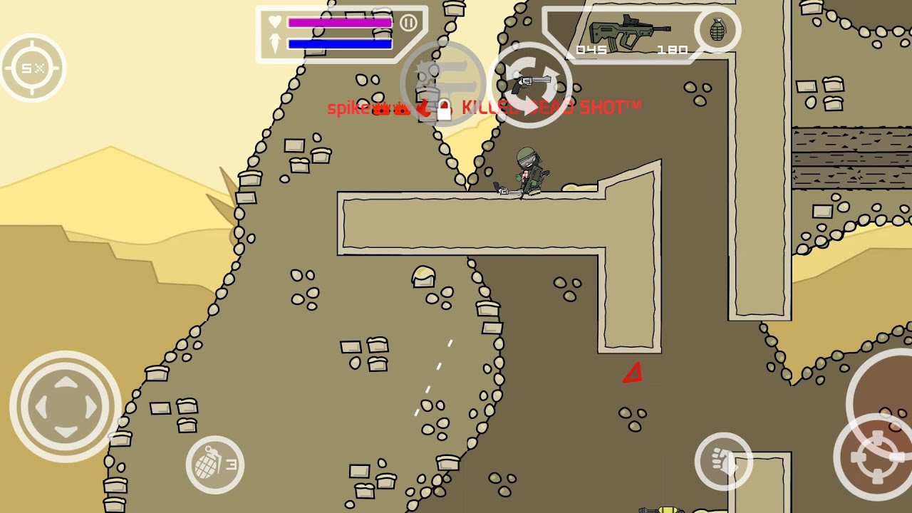 Mini militia - doodle Army 2 | Gameplay 2 | 🔫👈 - YouTube