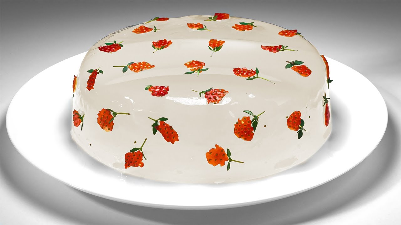 Hausgemachtes Gelee-Dessert! Leckeres und gesundes Rezept in 5 Minuten ...