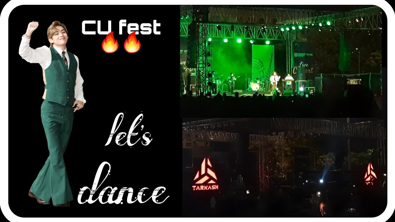 Glimpse of events of CU fest | Late vlog - YouTube